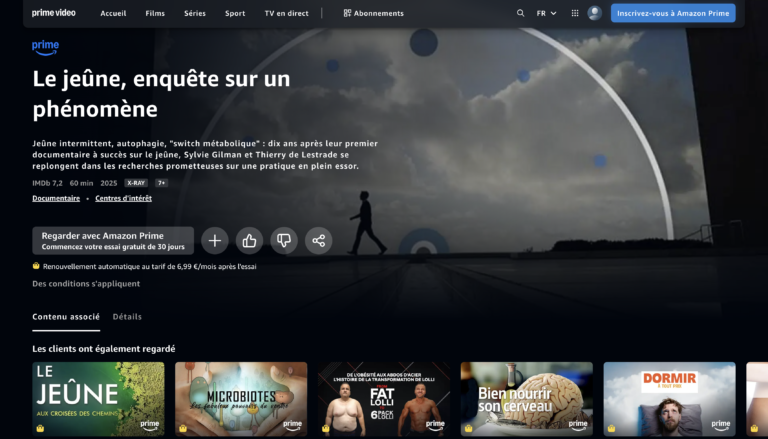 Documentaire Arte « Le jeûne, enquête sur un phénomène » – Fédération ...